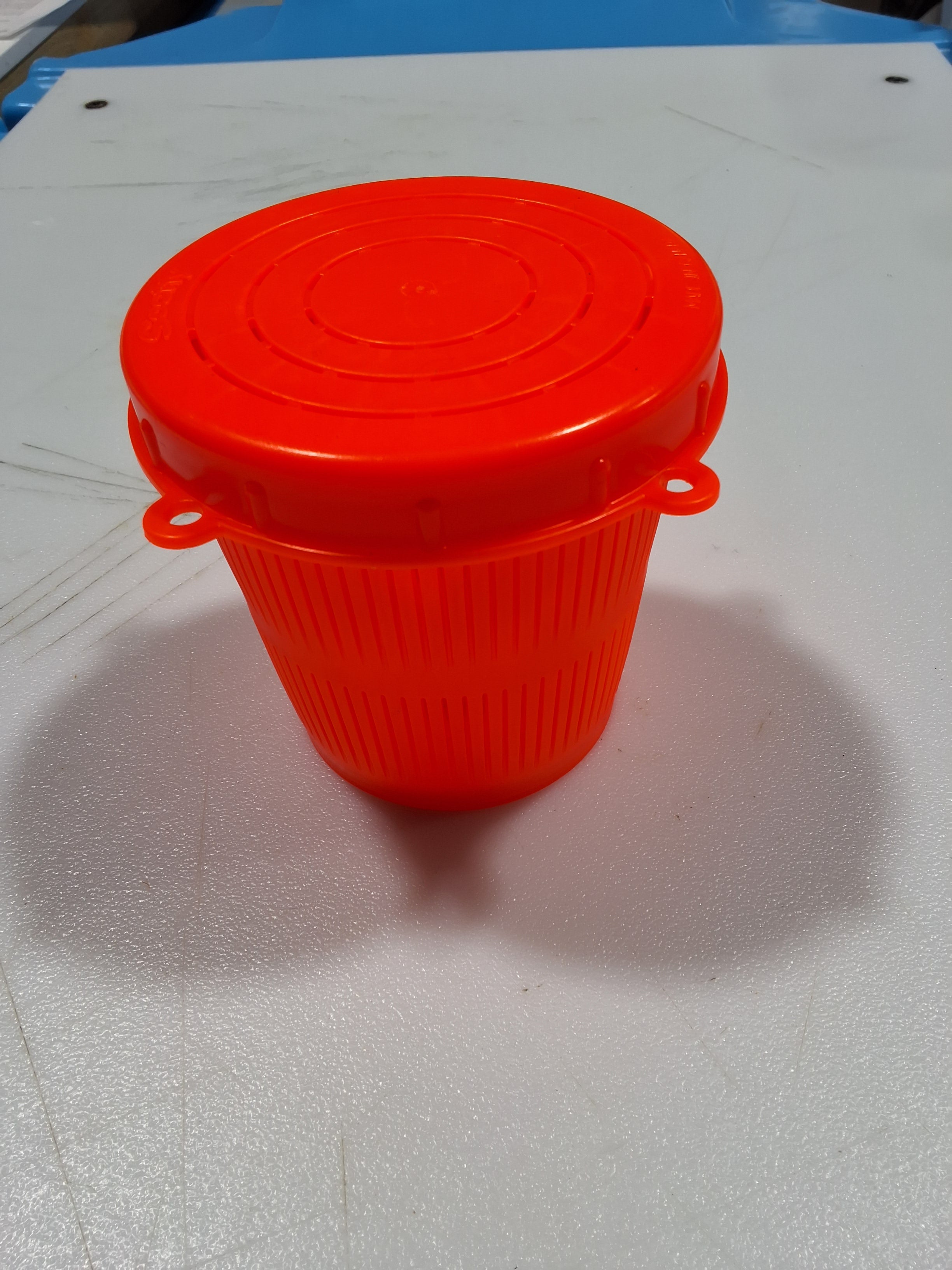 Orange Bait Jar – Captain Johns Fisherman's Wharf