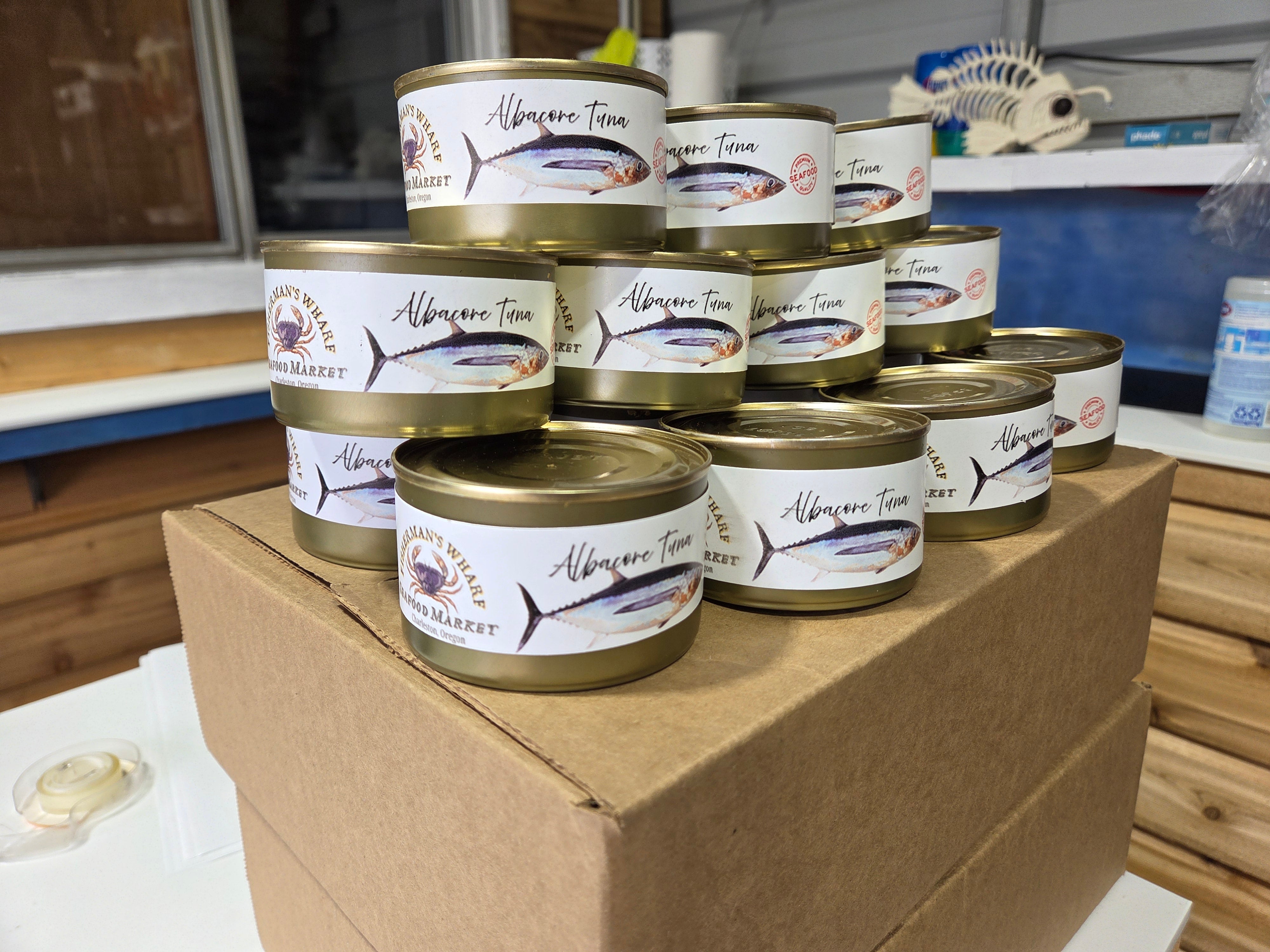 Albacore Tuna 7.75 oz. – Captain Johns Fisherman's Wharf